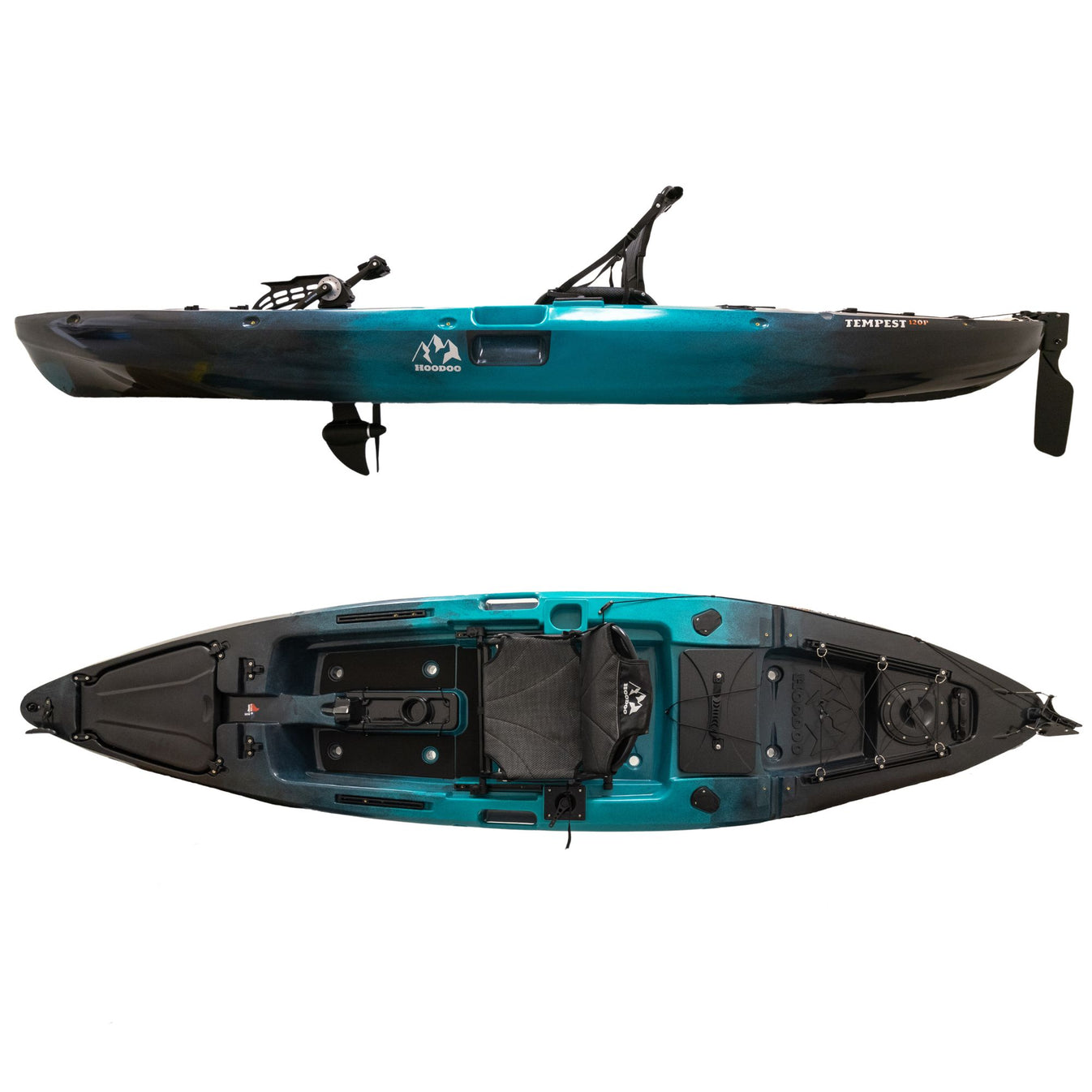 Hoodoo Tempest 120p Pedal Drive Kayak