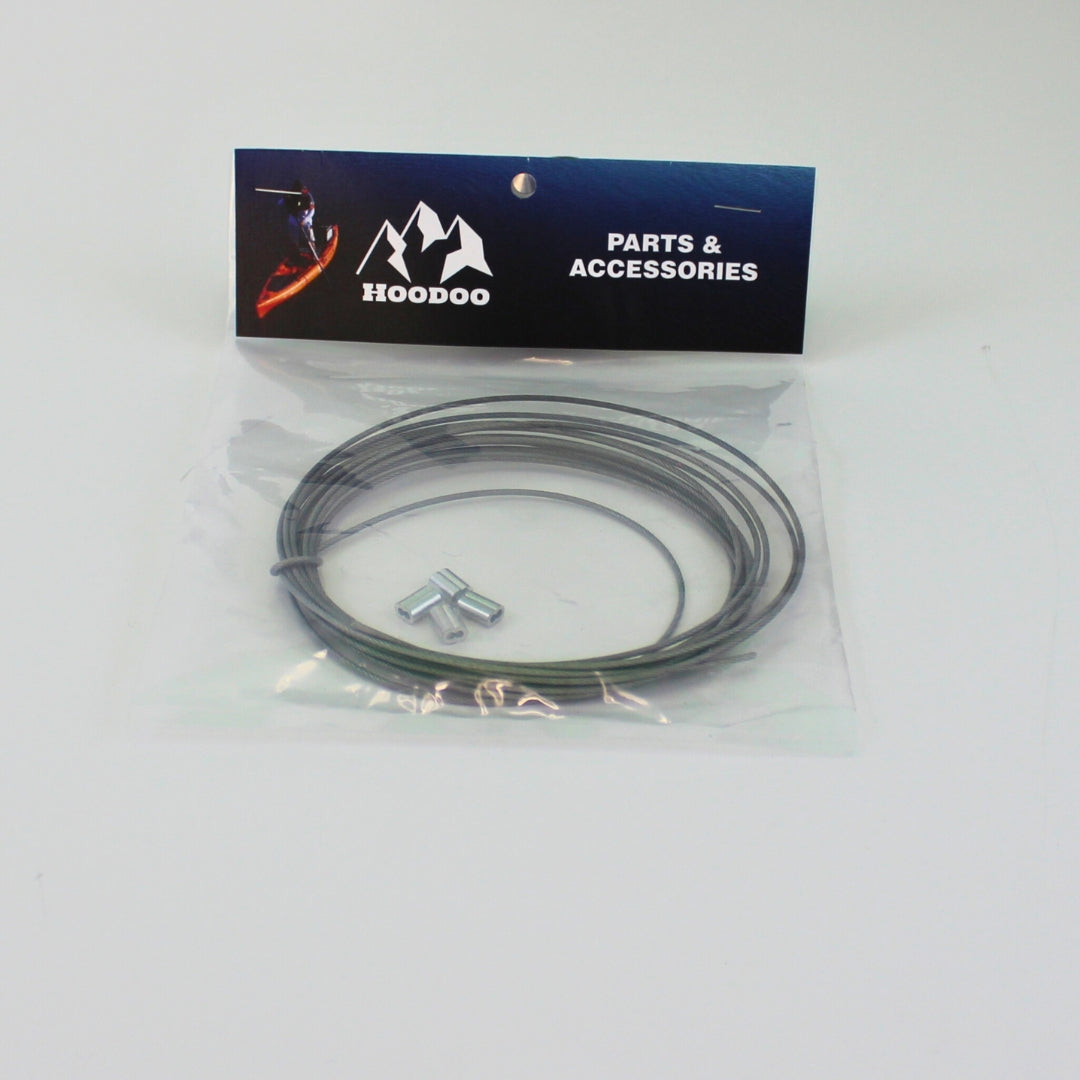 Steering Cable Replacement Kit – 13ft Stainless Steel – Hoodoo Sports