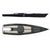 Hoodoo Hero 130 Skiff Midnight Black With Outboard